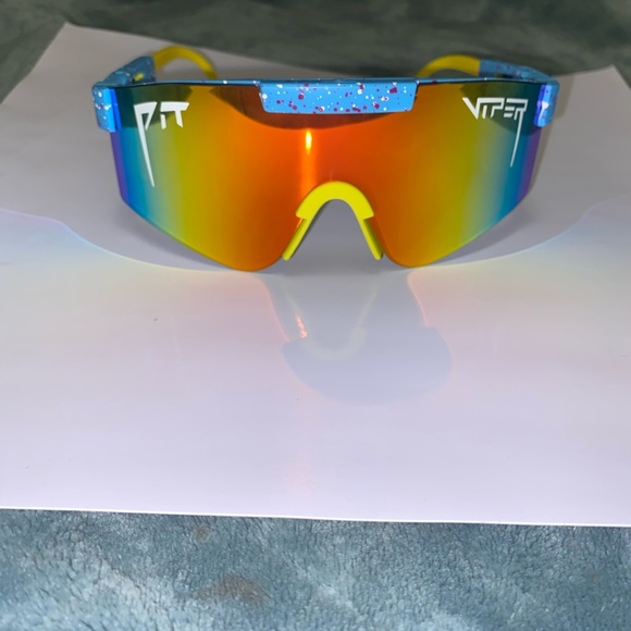 Accessories | Pit Vipers Inspired Blue Yellow | Poshmark